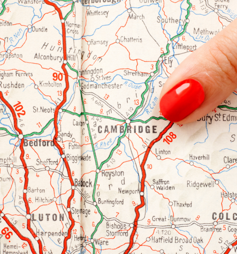Interactive Map – Cambridge Boat Hire